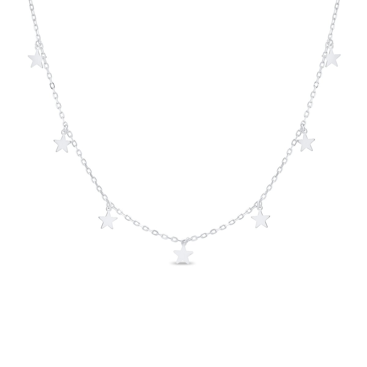 Xoo - Ketting - Ketting met sterren - Ketting met bedel - Sterretjes ...
