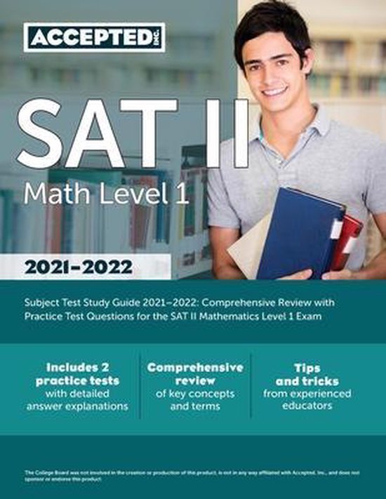 SAT II Math Level 1 Subject Test Study Guide 2021-2022 | 9781635308846 ...