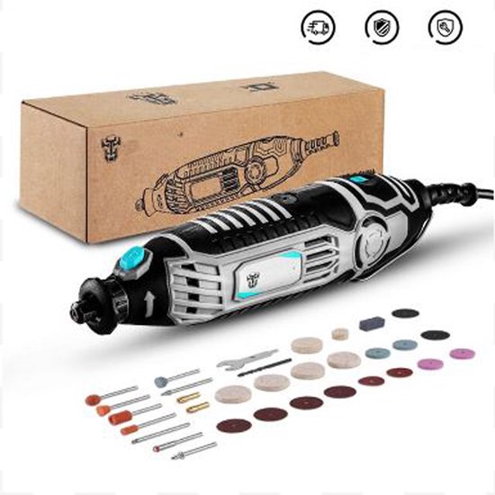 Mini Rotatie Multitool - Compacte Boor - Houtsnijwerk - Graveren ...