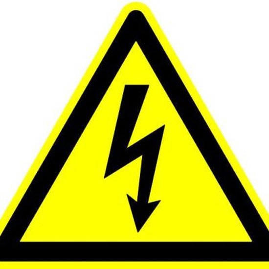 Elektrische Spanning Pictogram | bol.com