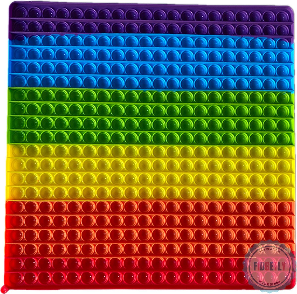 FIDGETLY | Mega vierkant pop it | 40/40cm | XXXXL Fidget toy ...