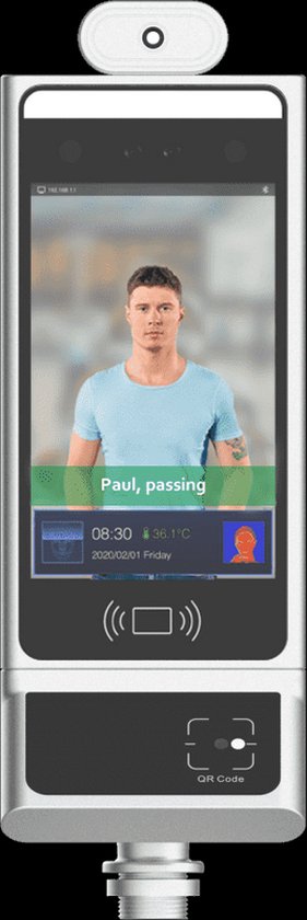 BIO8T Toegangscontrole voor Deuren & Poortjes — QR Code Scanner Covid ...