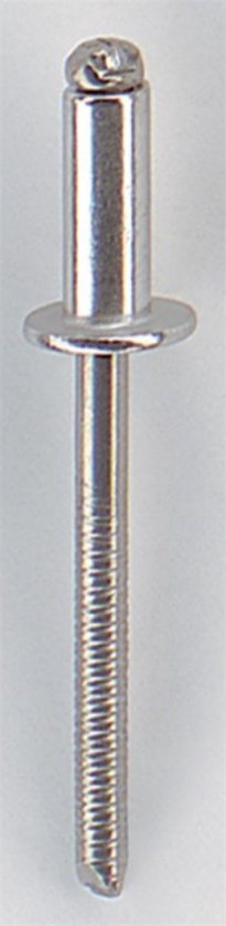 Masterfix blindklinknagel 4,8x14mm RVS (Per 500 stuks) | bol