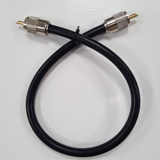 K-PO PL-PL kabel RG213 50 CM - PL-259 connectors - CB Radio | bol