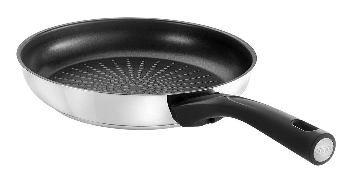 Pyrex - Expert Touch Koekenpan Ø 24cm - Zilver | bol.com