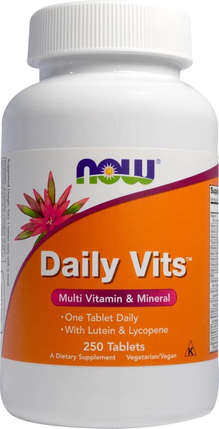 NOW Foods - Daily Vits (250 Tablets) | bol.com
