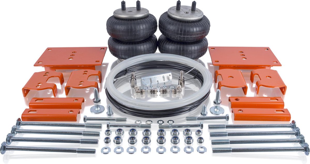 Peugeot Boxer X250 Hulpluchtveringset met 6-inch balgen 2-weg ...