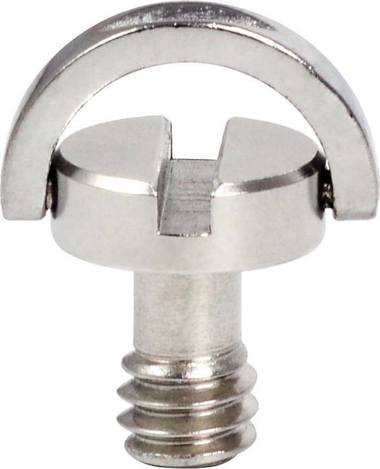 Camera 1/4" Schroef met Sleufkop & D-ring / Type: SR28 | bol
