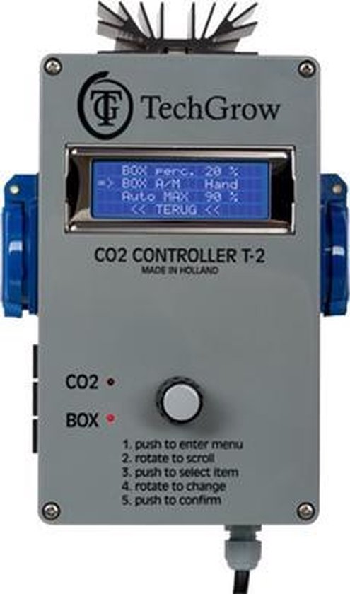 Co2 Controller Techgrow T2 | bol.com
