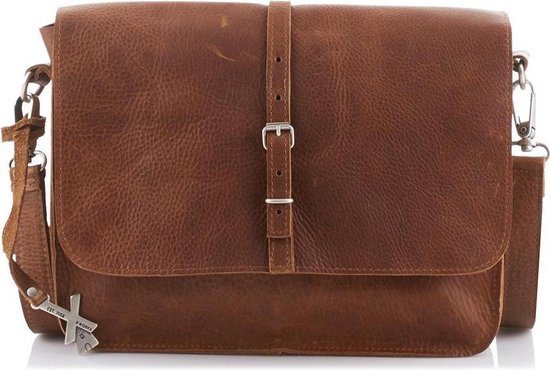 X Works Myrthe S Schoudertas raider cognac | bol.com