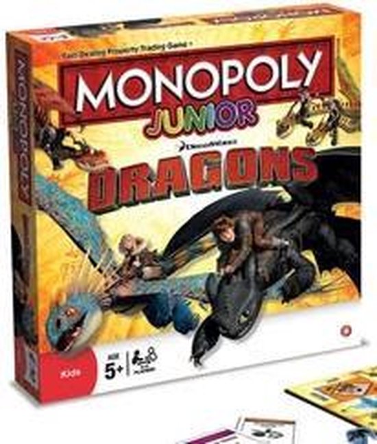Monopoly junior how to train your dragon | Games | bol