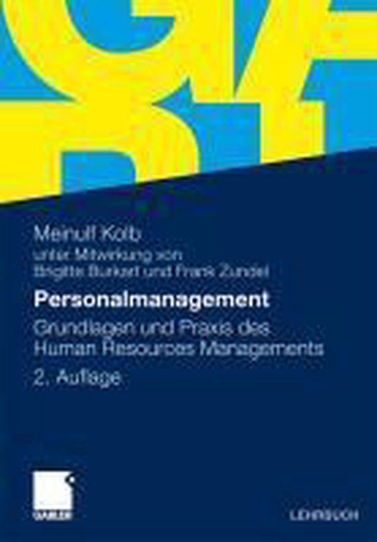 Personalmanagement, Meinulf Kolb | 9783834918536 | Boeken | bol.com