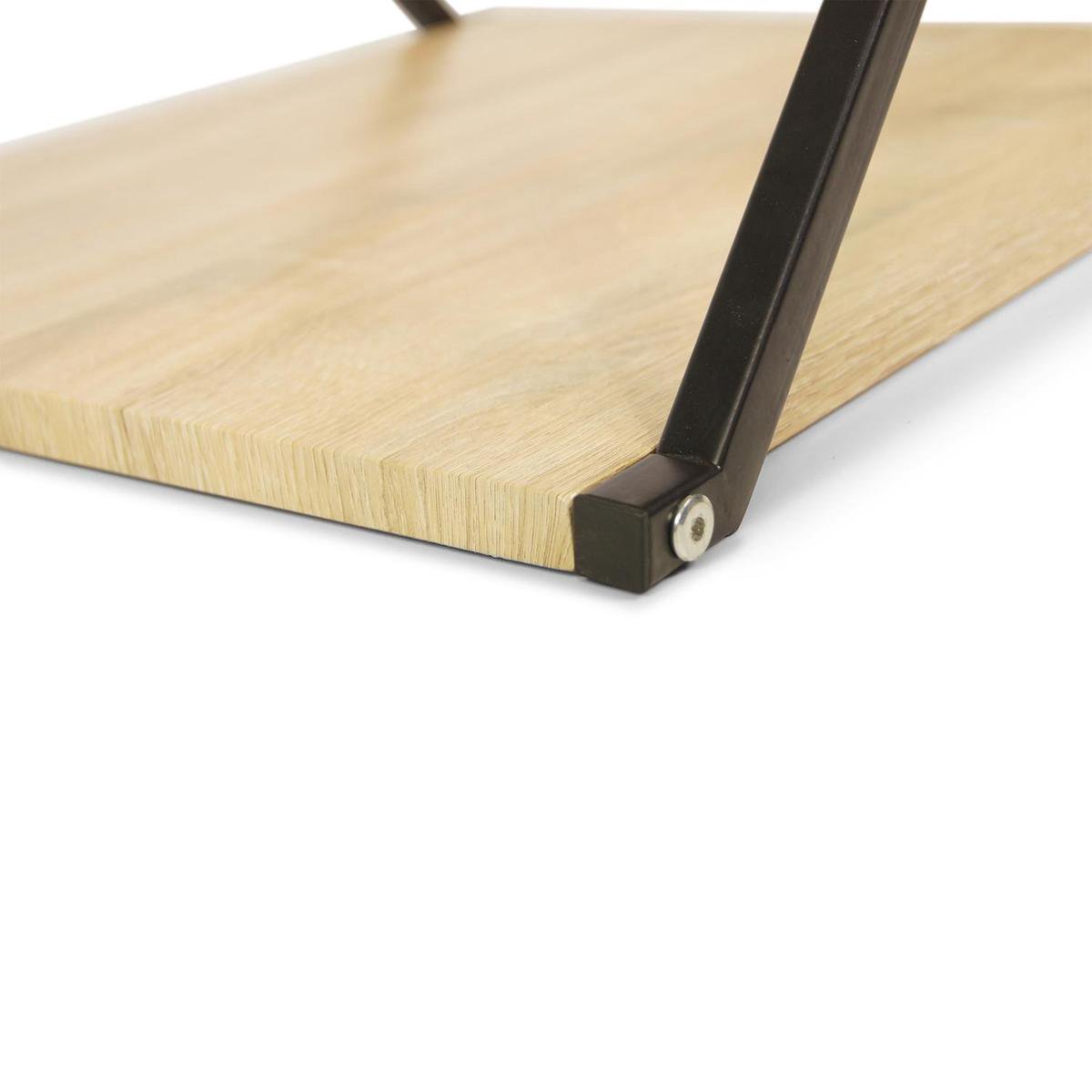 Bijzettafel met fineerhout motief, klein | bol.com