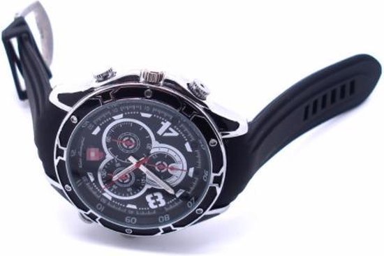 1080P Smartwatch Spy horloge 8GB geheugen met verborgen camera en Night ...