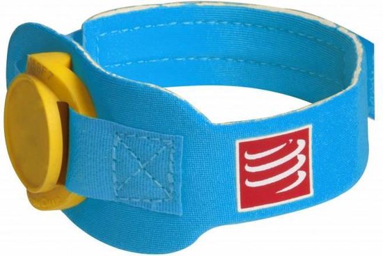 Compressport Timing Chip Strap - Ice Blue | bol.com