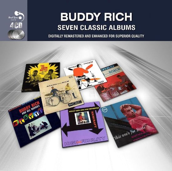 Buddy Rich - 7 Classic Albums, Buddy Rich | Muziek | bol