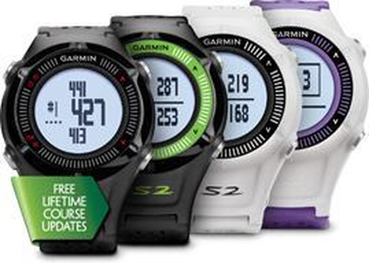 Garmin Approach S2 golfhorloge Paars/wit | bol.com