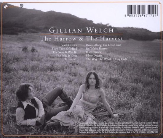 Harrow & The Harvest, Gillian Welch | CD (album) | Muziek | bol.com