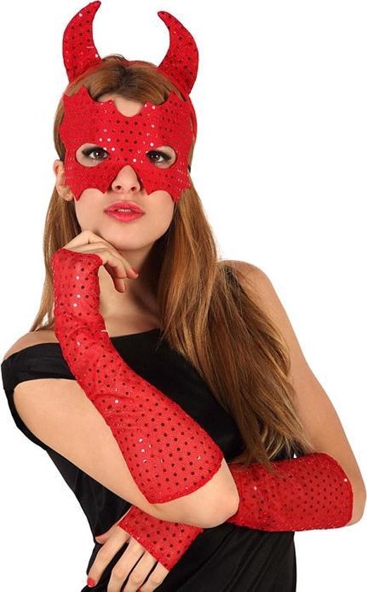 Rode duivel set Halloween - Verkleedattribuut | bol.com