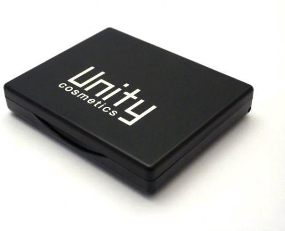 Unity Cosmetics Leeg magnetisch oogschaduw palette doosje 2 kleuren | bol