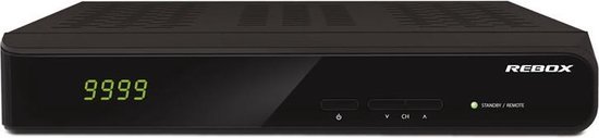 Rebox RE-2210HD PVR TV set-top box Satelliet Full HD Zwart | bol