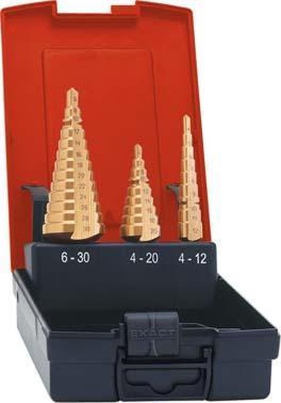 Univ.-Trapboor-setHSS TiN4-12/12-20/20-30 FORMAT | bol