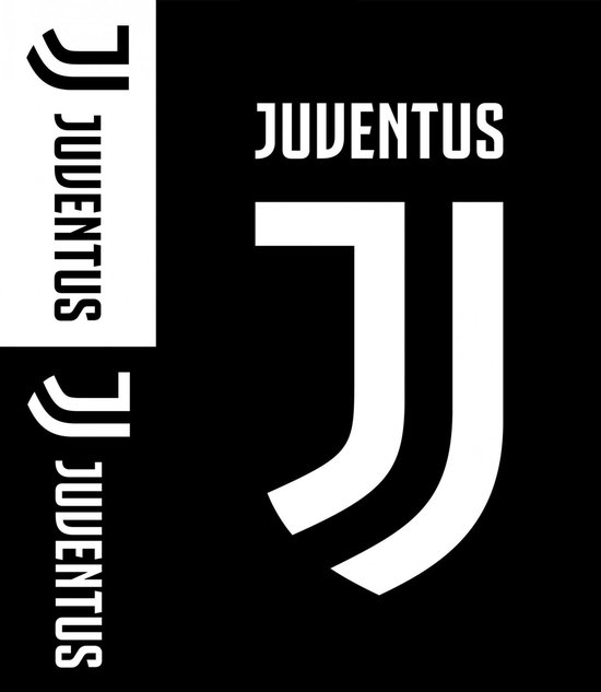 Sticker Muursticker Logo du club de football Juventus - Chambre enfant ...