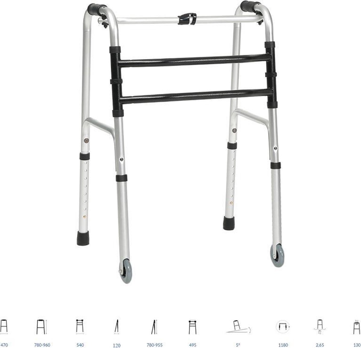 LOOPREK LYNA 2 MET WIELEN | bol.com