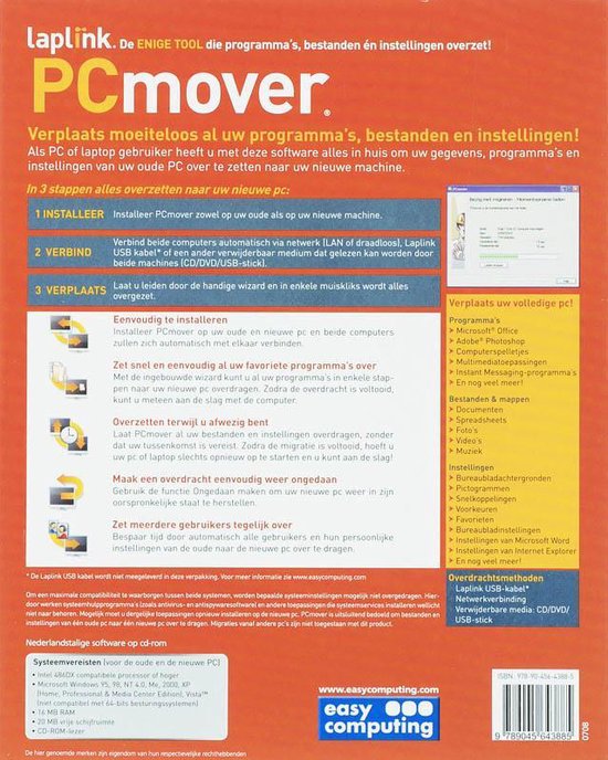Easy Computing Laplink Pcmover | bol.com