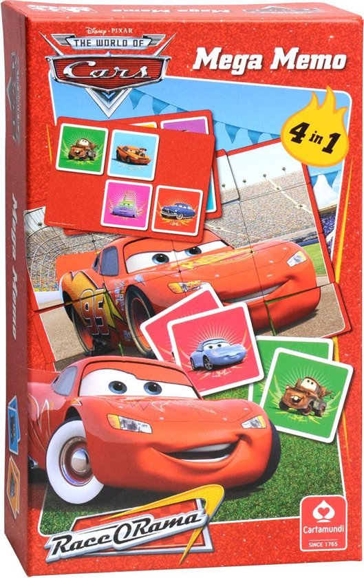Spel Cars 2 Mega Memo | Games | bol