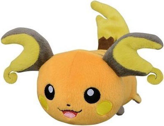 Pokemon Pluche - Raichu Laying | bol.com