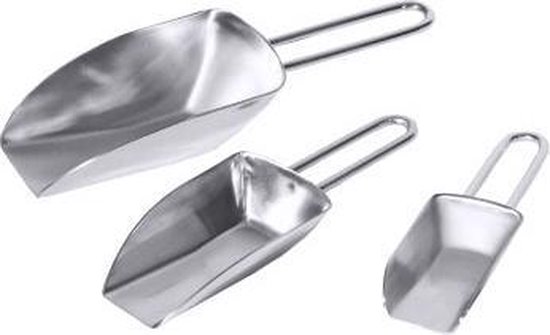 "Snoepschep Rvs - Schep 10X5,5cm" | bol