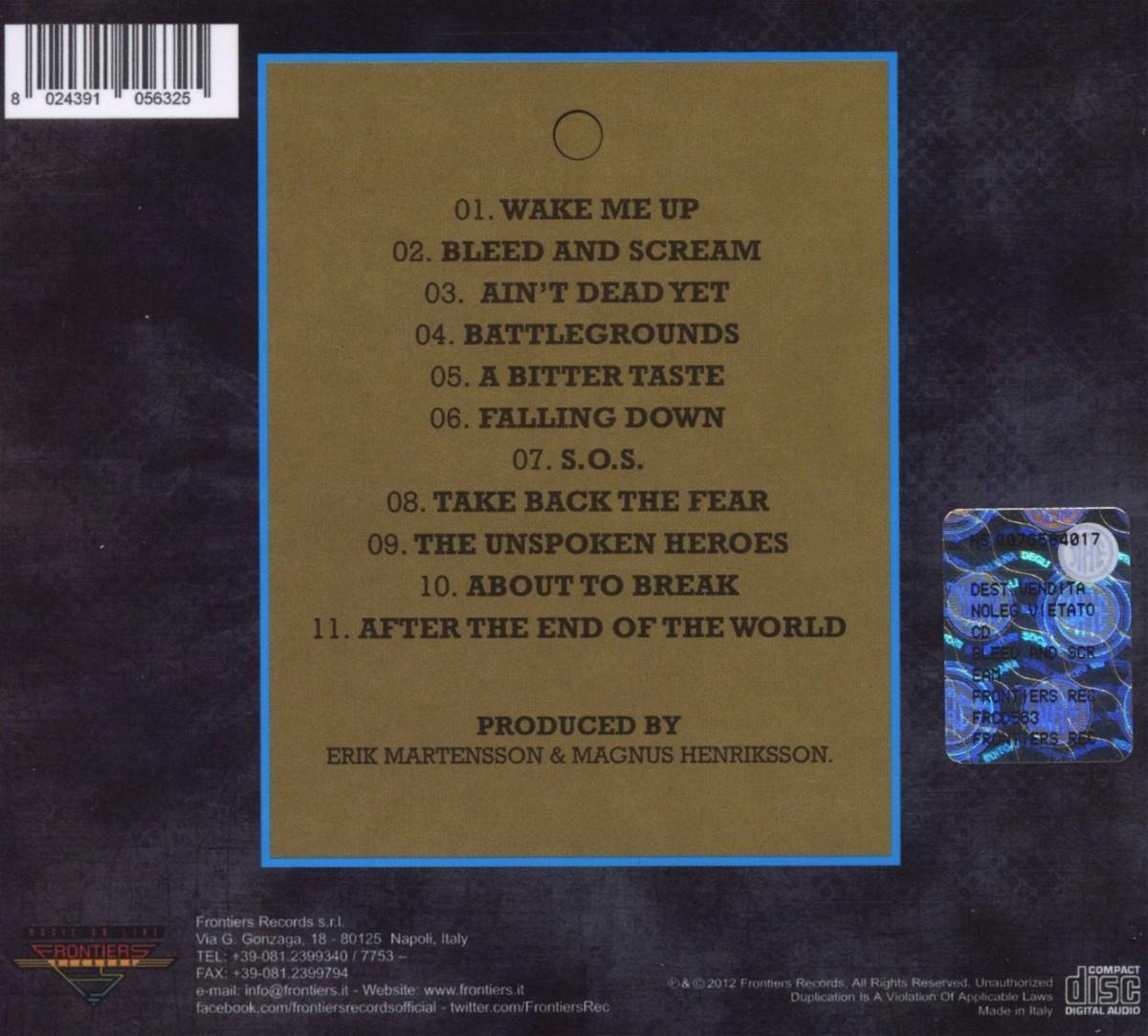 Bleed And Scream, Eclipse | CD (album) | Muziek | bol.com