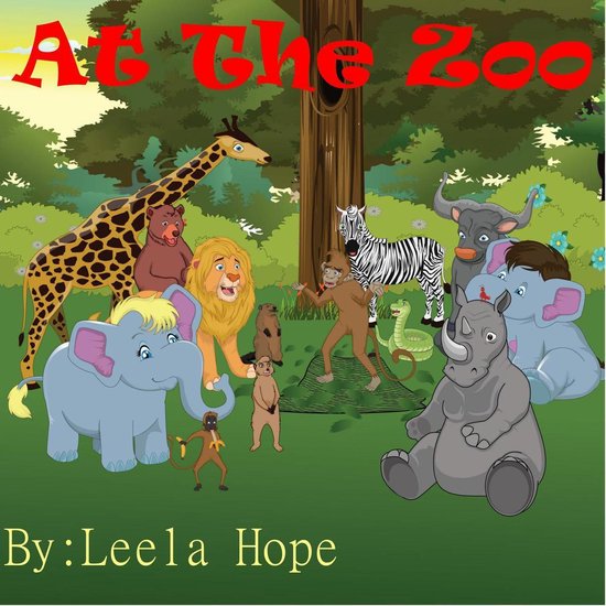 Bedtime children's books for kids, early readers - At The Zoo (ebook ...