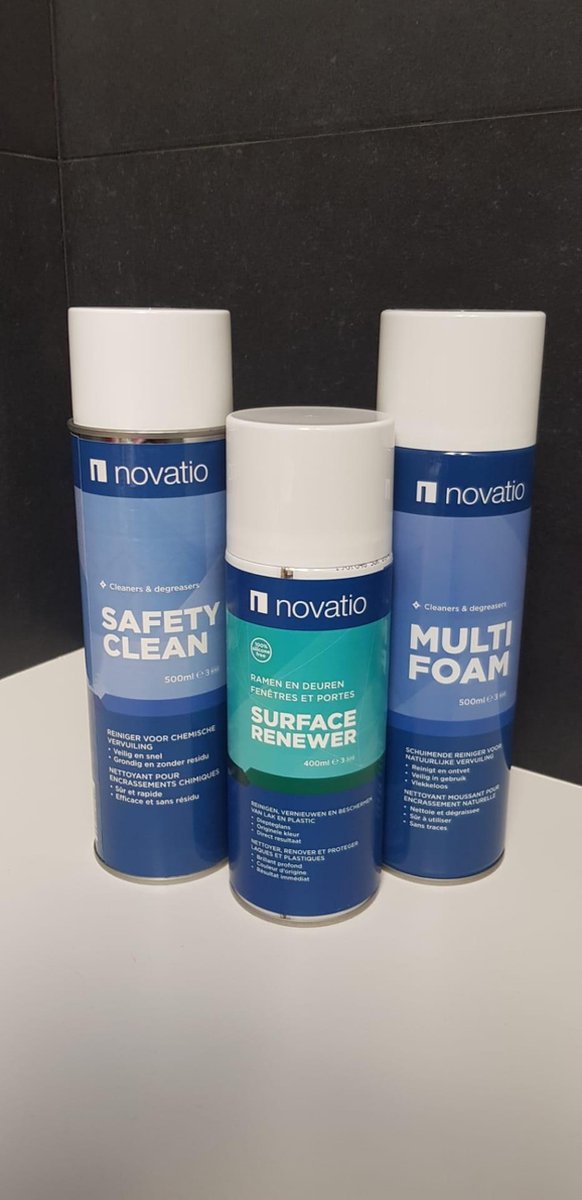 Novatio DEEP CLEANING : Renovatie pakket : ramen /deuren /poorten /pvc ...