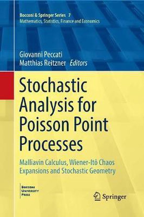 Bocconi & Springer Series- Stochastic Analysis for Poisson Point Processes |... | bol