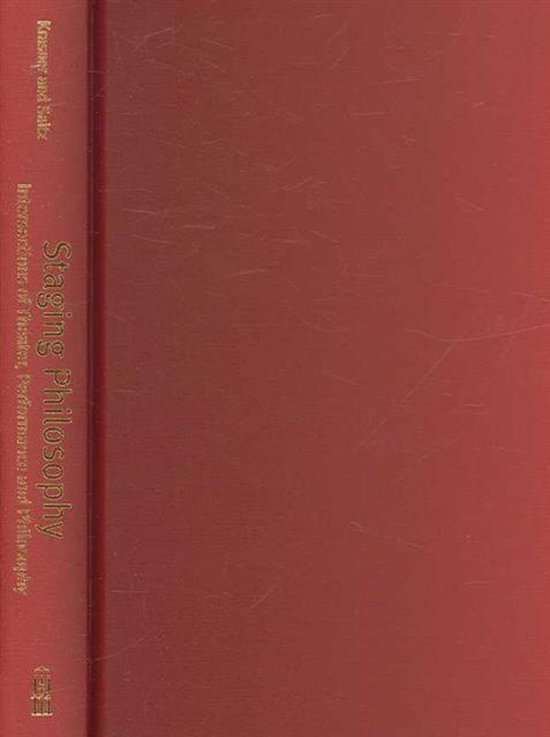 Staging Philosophy, David Z. Saltz | 9780472099504 | Boeken | bol.com