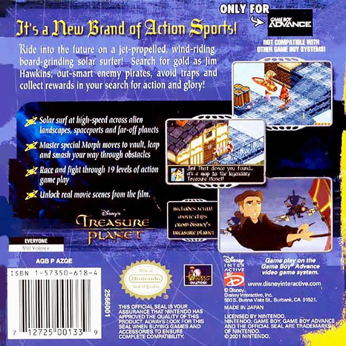 Disney's Treasure Planet (Gameboy Advance) | Games | bol.com