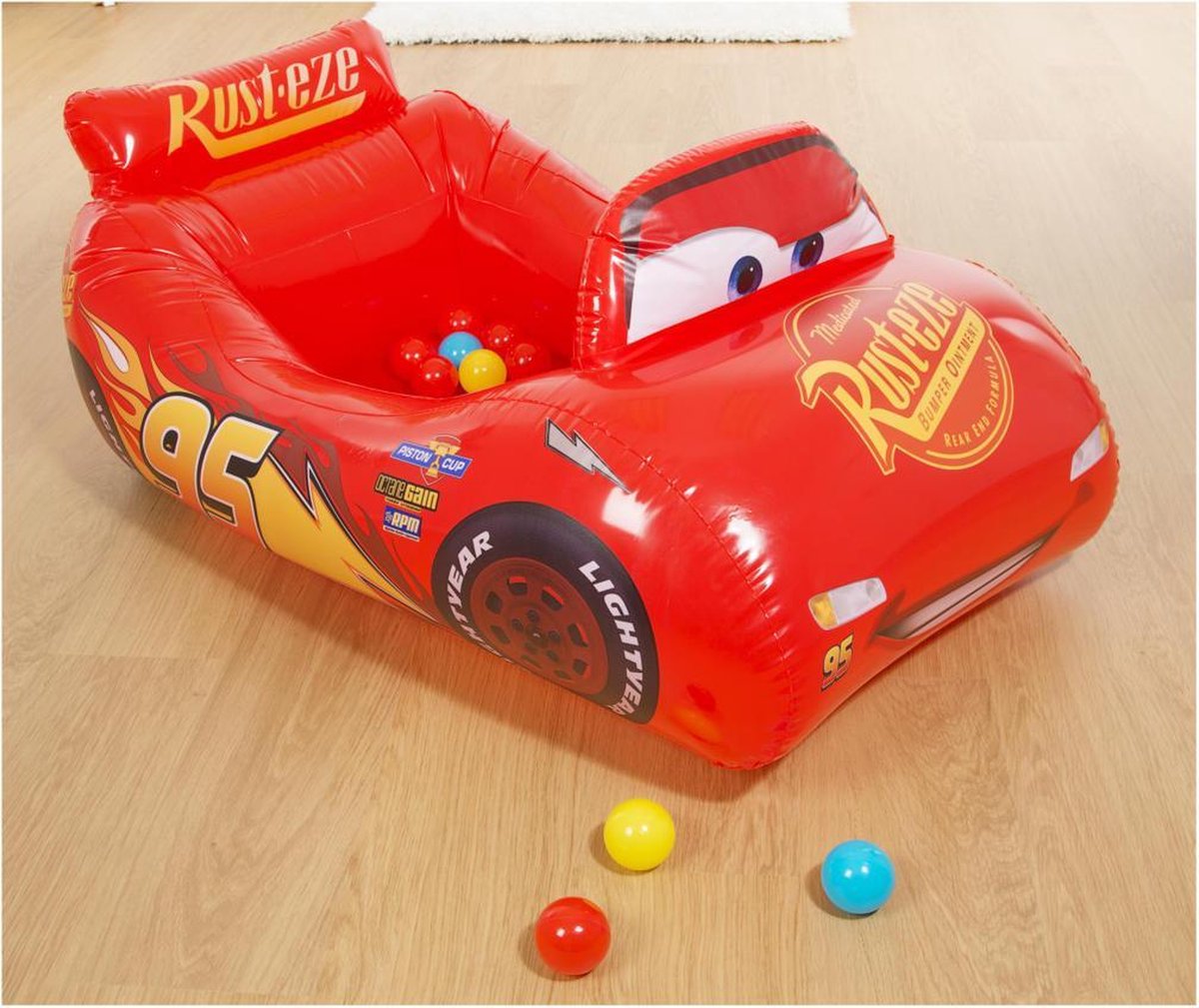 Cars 3 Lightning McQueen Vehicle Ball Pit 10 balls | bol.com