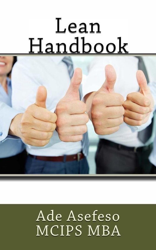 Lean Handbook (ebook), Ade Asefeso Mcips Mba | 9781291359442 | Boeken ...