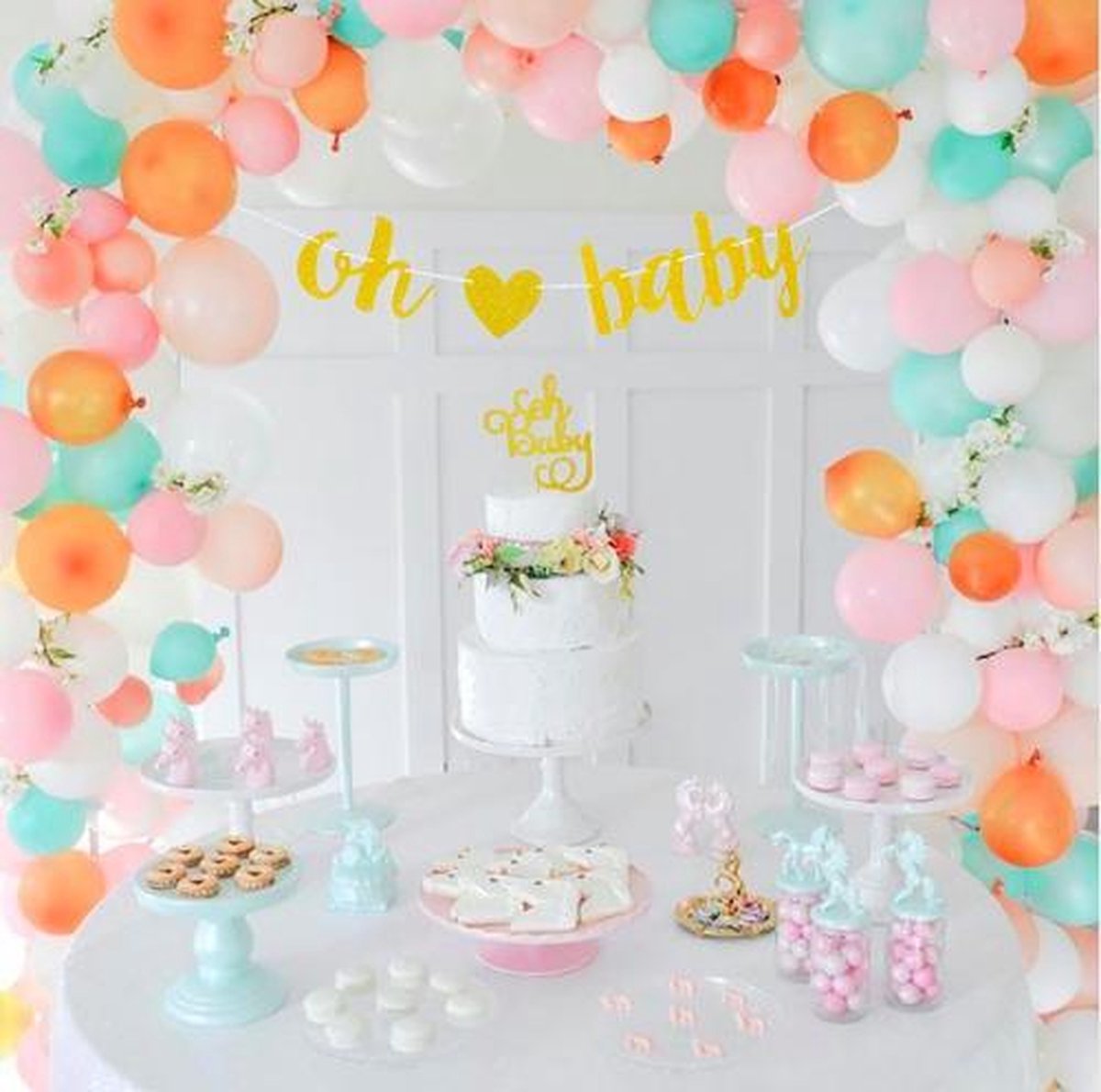 Slinger babykamer - slinger babyverjaardag - slinger voor baby ...
