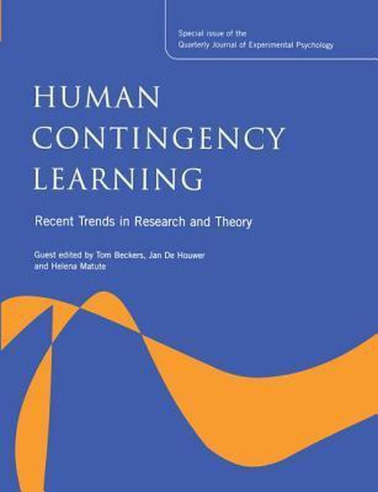 Human Contingency Learning | 9781138877719 | Boeken | bol.com