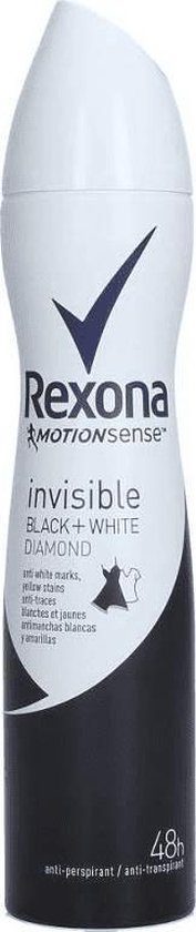 Rexona Motionsense Deospray - Invisible B+W Diamond 250ml | bol