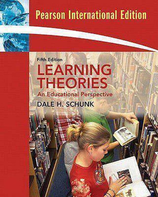 Learning Theories, Dale Schunk | 9780135071311 | Boeken | bol