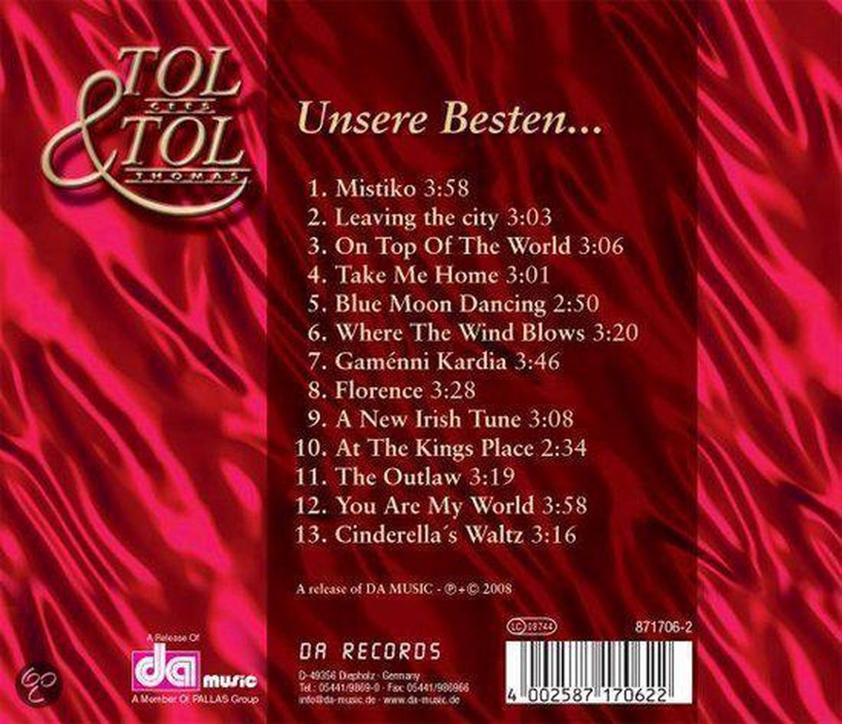 Unsere Besten, Tol & Tol | CD (album) | Muziek | bol