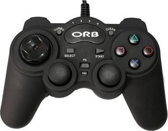 Orb PS3 Wired Controller - Black | bol.com