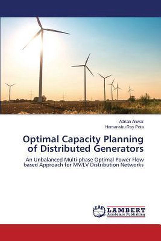 Optimal Capacity Planning of Distributed Generators | 9783659593734 | Anwar Adnan | Boeken | bol