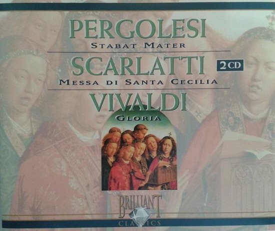 Pergolesi: Stabat Mater; Vivaldi: Gloria etc / Timothy Brown et al, Scarlatti | CD... | bol