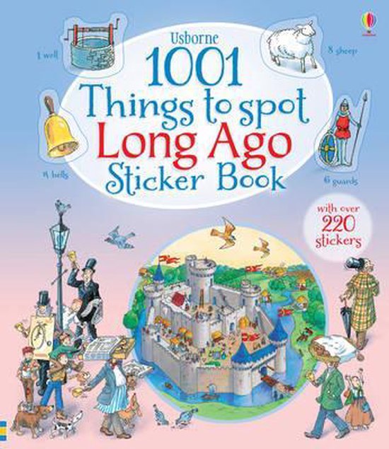 1001 Things to Spot Long Ago Sticker Book, Teri Gower | 9781409583363 ...
