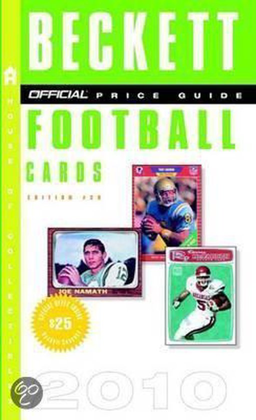 Official Price Guide to Football Cards 2010, Dr James Beckett, III ...